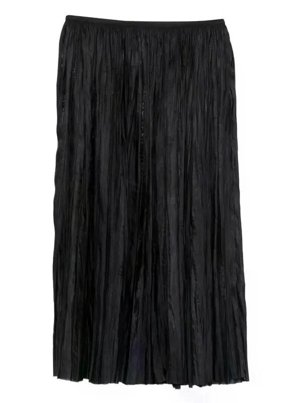 ROBERTO COLLINA Pleated Midi Skirt
