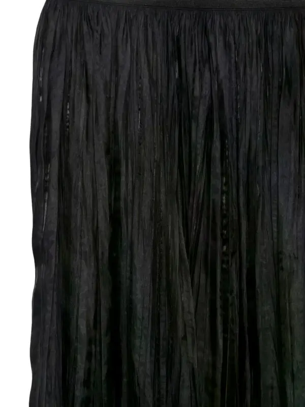 ROBERTO COLLINA Pleated Midi Skirt