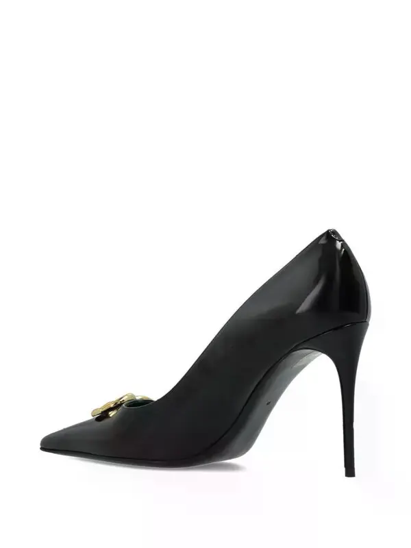 Dolce & Gabbana Pointed-toe Pumps With Metal Detail