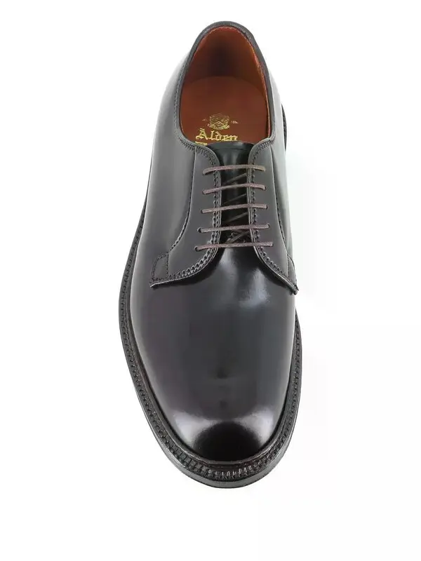 Alden Horse Leather Derby Shoes - Red