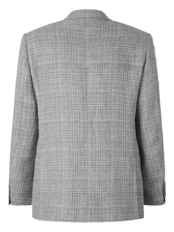 Canali Notched-lapel Checked Blazer