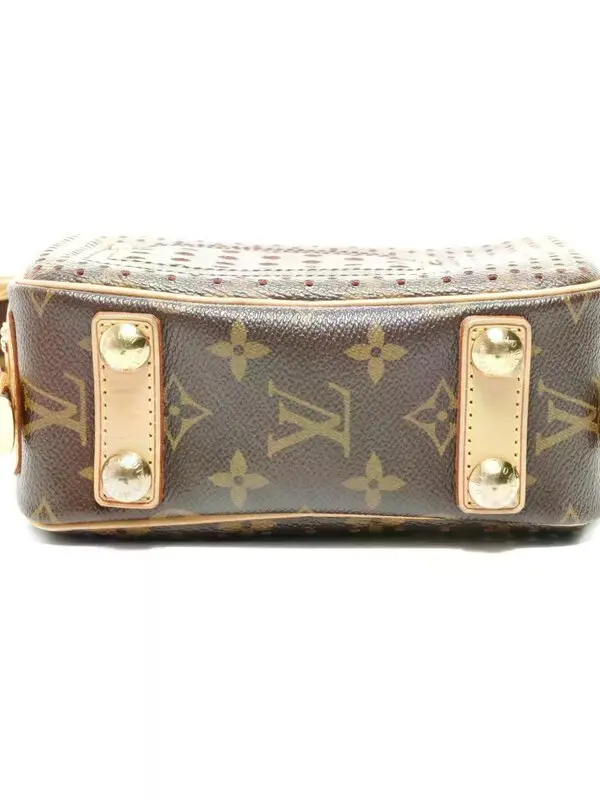 LOUIS VUITTON 2006 Monogram Perforations Shoulder Bag