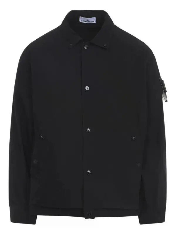 Stone Island Logo-patch Shirt Jacket