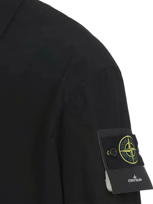 Stone Island Logo-patch Shirt Jacket