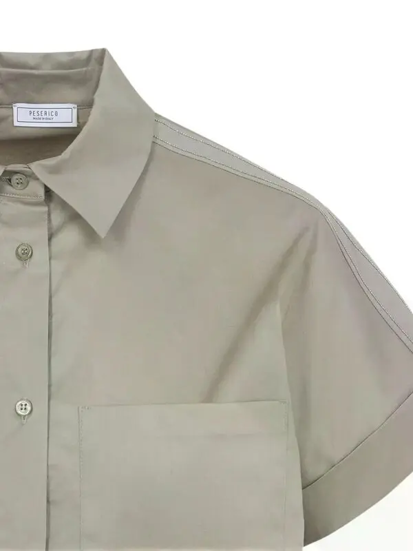 Peserico Chest-pocket Shirt - Green