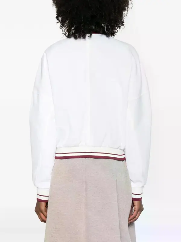Marni Embroidered Zip-up Sweater