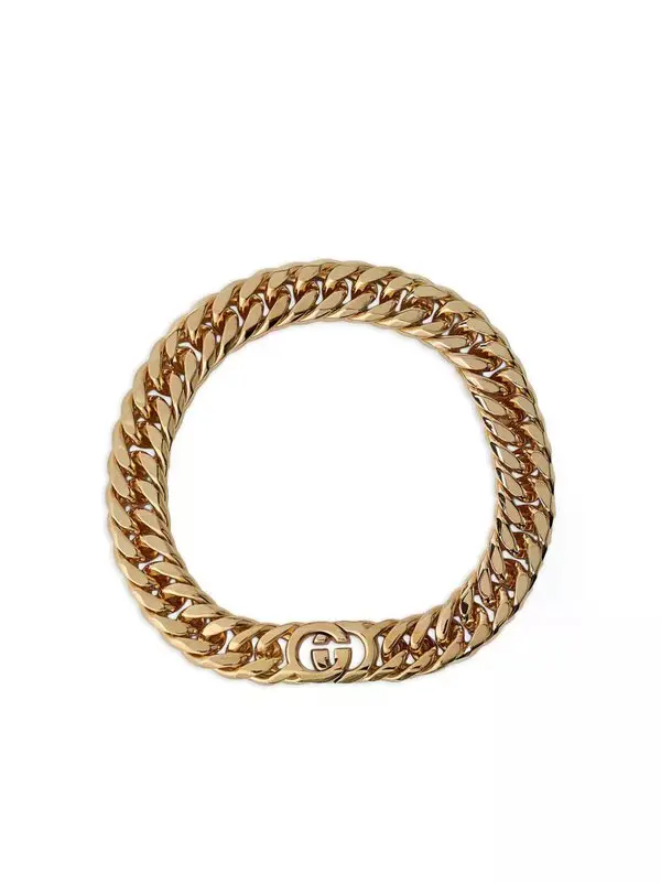 Gucci Interlocking G-motif Chain Necklace - Gold