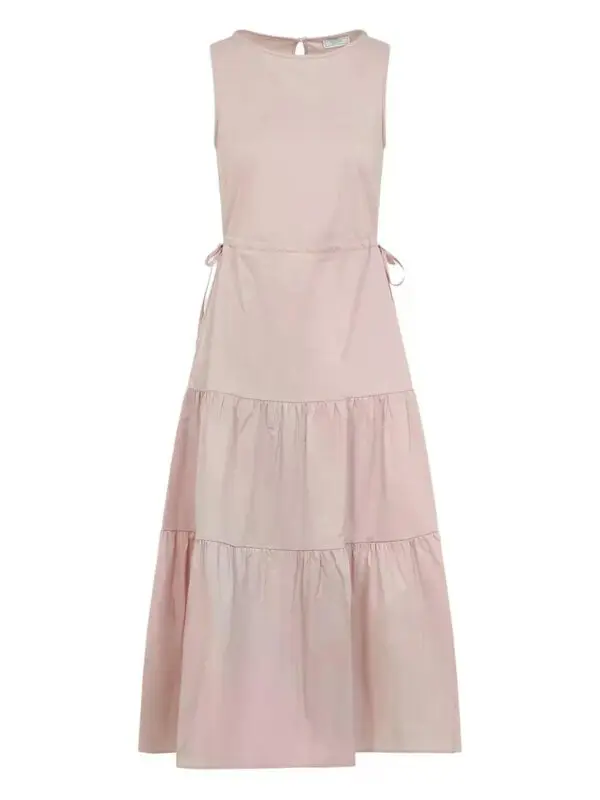 Peserico Sleeveless Midi Dress - Pink