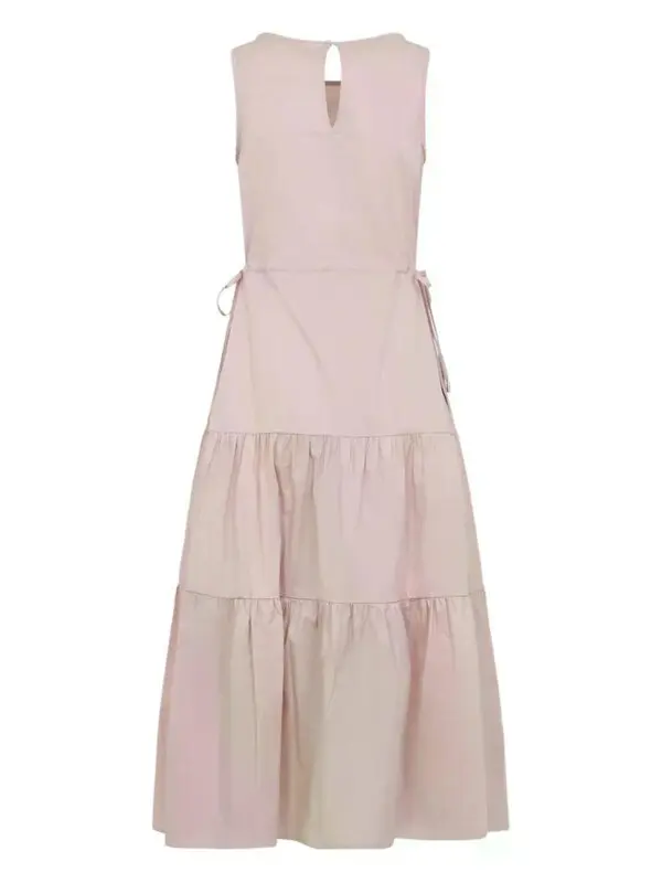 Peserico Sleeveless Midi Dress - Pink