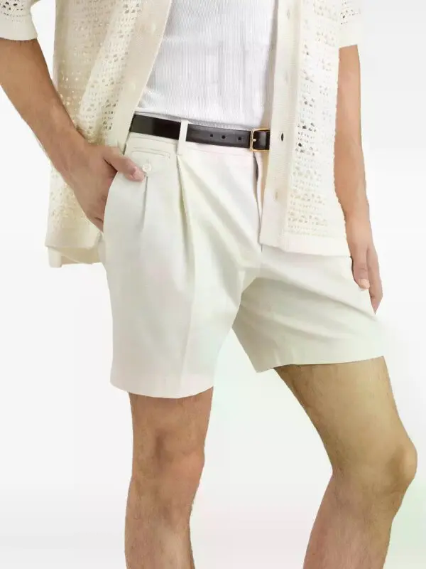 Dolce & Gabbana Pleated Shorts - Neutrals
