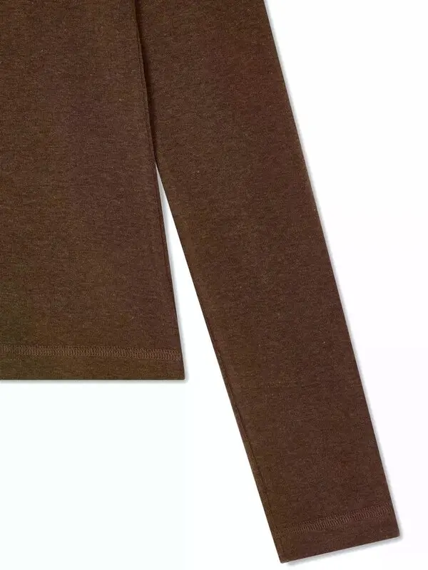 STUDIO TOMBOY Snap-button Henley Top