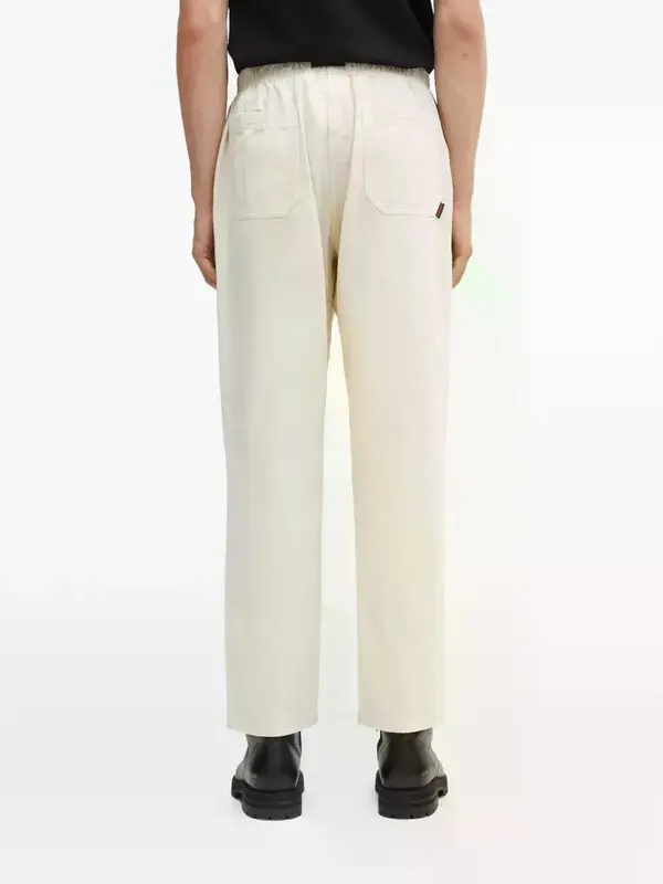 Gramicci Loose Tapered Ridge Elasticated Trousers - Neutrals
