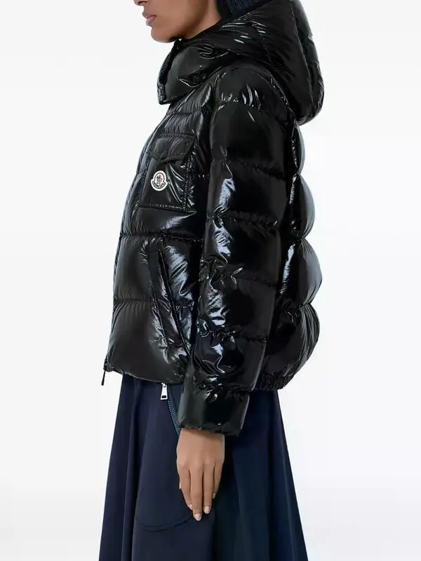 Moncler Andro Hooded Puffer Jacket - Black