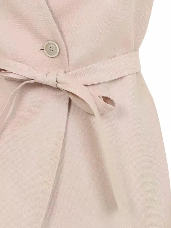 Peserico Belt-detailed Waistcoat - Neutrals