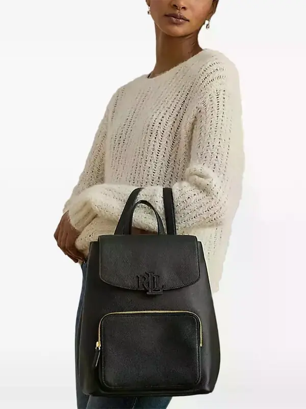 Ralph Lauren Cameryn Embossed Backpack