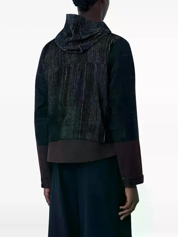 KIKO KOSTADINOV Contrast-panel Hooded Jacket