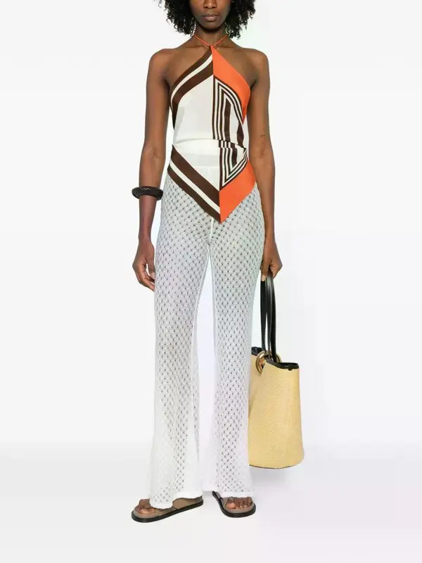 Missoni Open-knit Flared Trousers