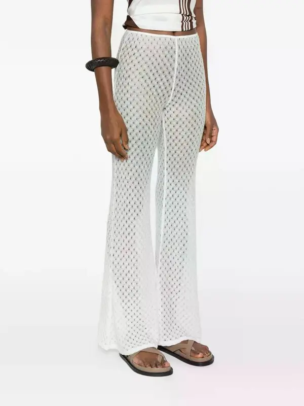 Missoni Open-knit Flared Trousers