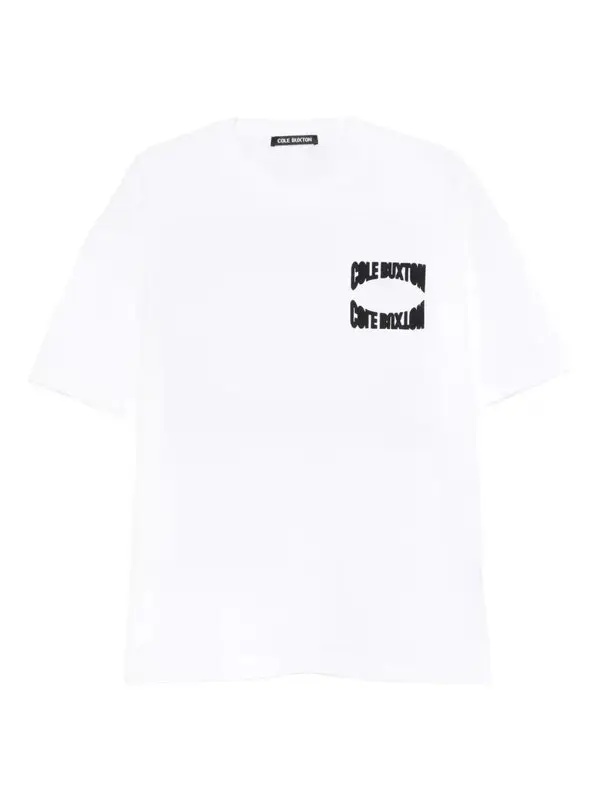 COLE BUXTON Logo T-shirt - White
