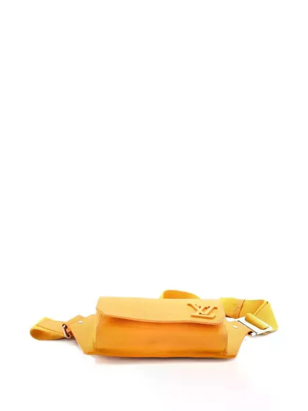 LOUIS VUITTON Aerogram Takeoff Leather Belt Bag - Yellow