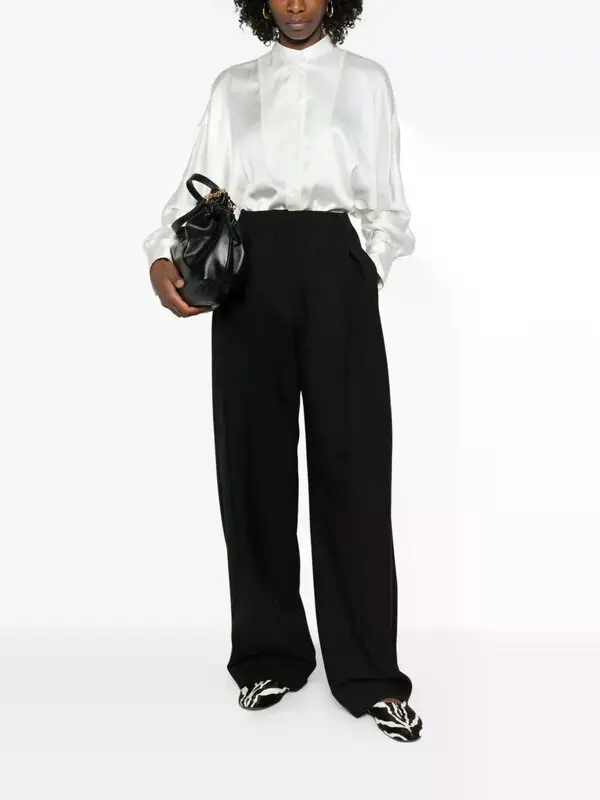 Brunello Cucinelli Band-collar Blouse