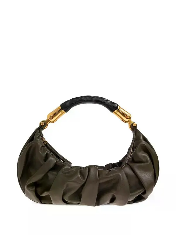 Balmain Twisted Tote Bag - Green