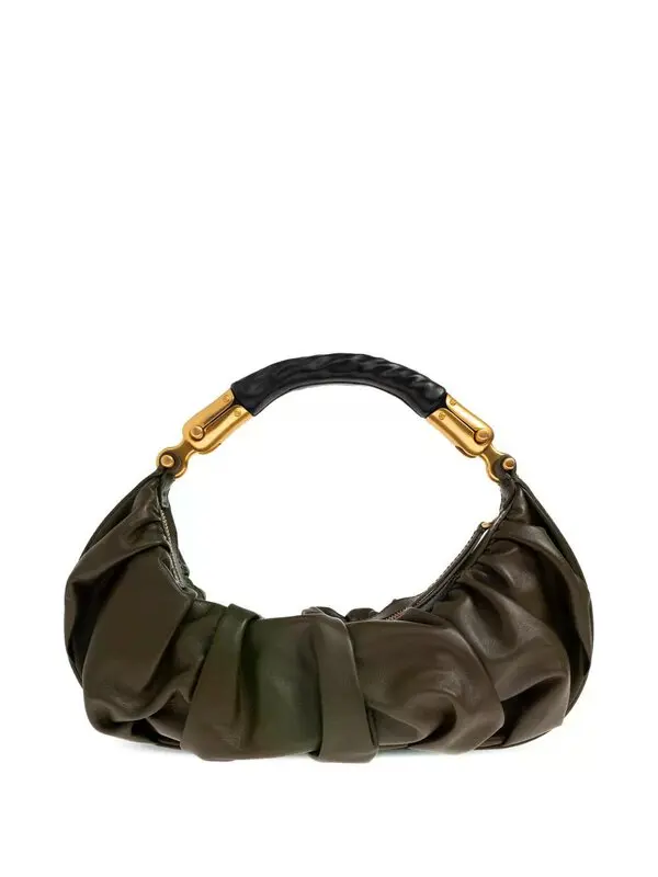 Balmain Twisted Tote Bag - Green