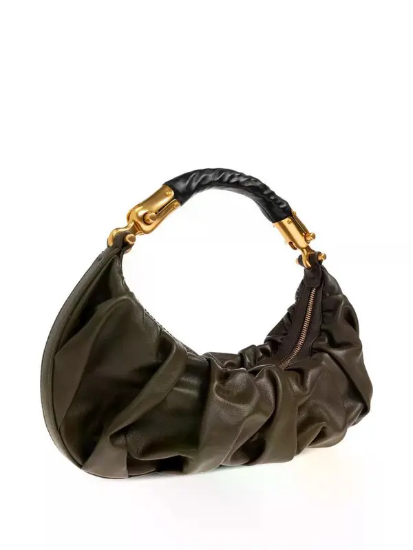 Balmain Twisted Tote Bag - Green