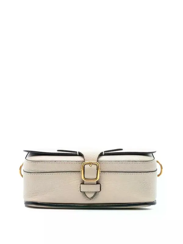 Burberry Leather Bridle Square Crossbody Bag
