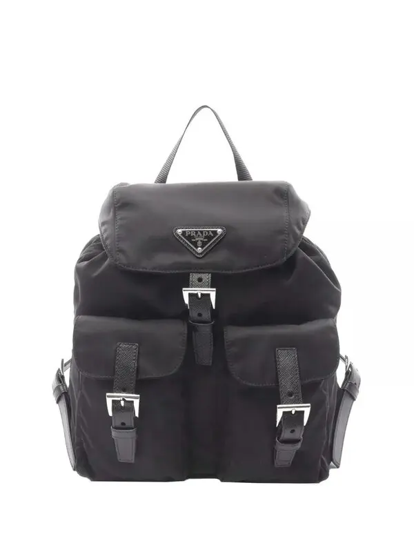 Prada 2013-2025 Tessuto Backpack - Black