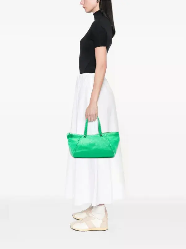 Bottega Veneta Intrecciato Trimmed Cervo Tote Bag
