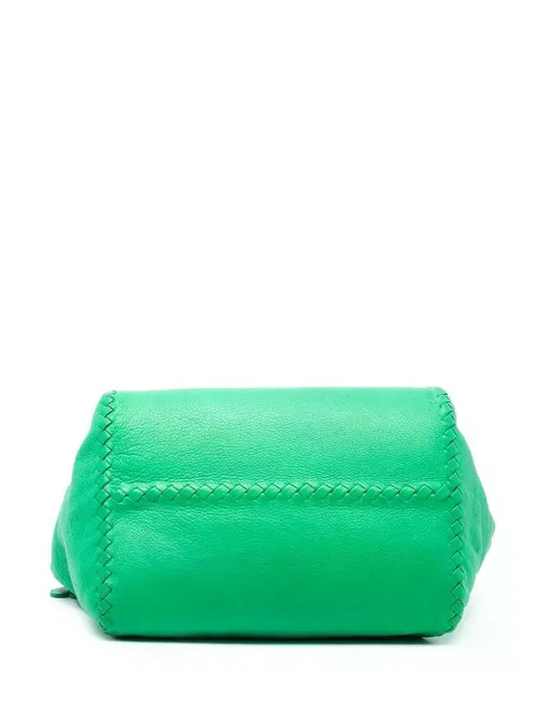 Bottega Veneta Intrecciato Trimmed Cervo Tote Bag