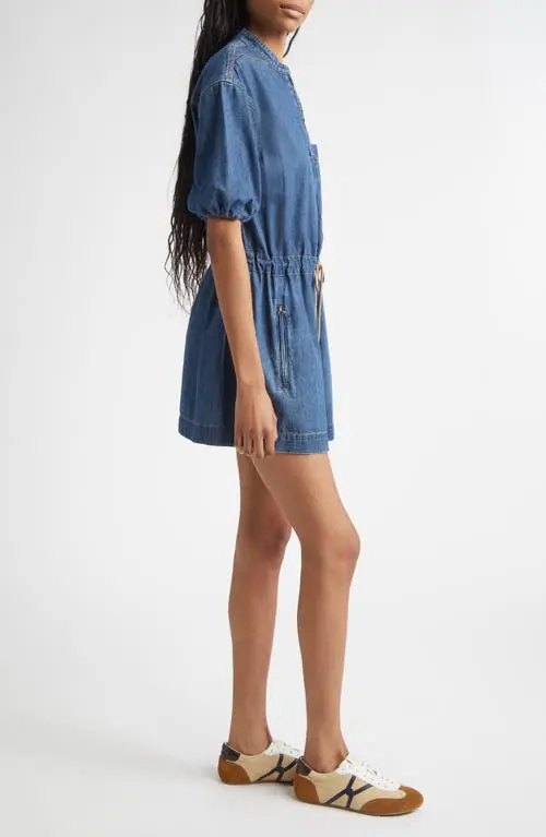 Veronica Beard Akerman Denim Minidress