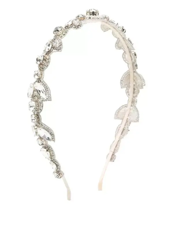JENNIFER BEHR Crystal-embellished Hair Band - Silver