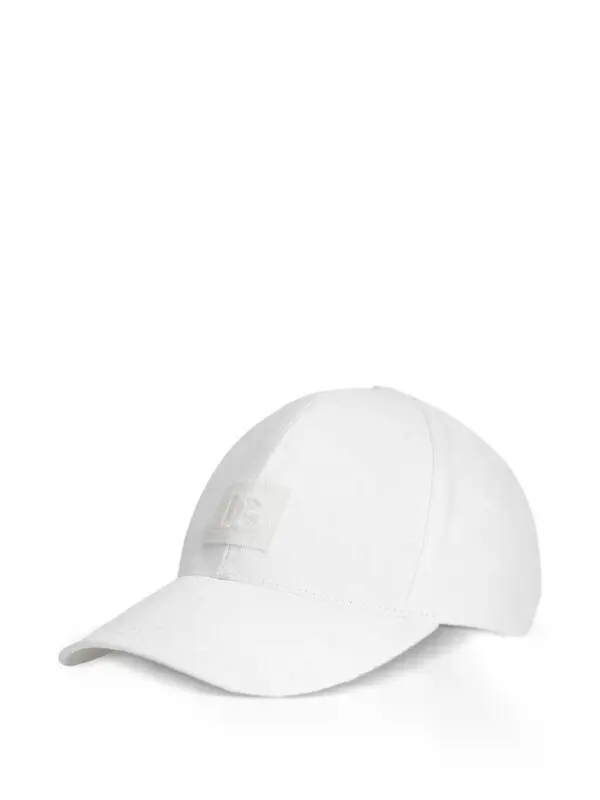 Dolce & Gabbana Logo-patch Baseball Cap - White