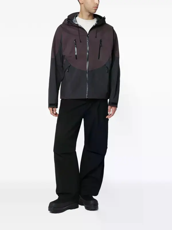 PURPLE MOUNTAIN OBSERVATORY Anvil Shell Zip-up Jacket - Black