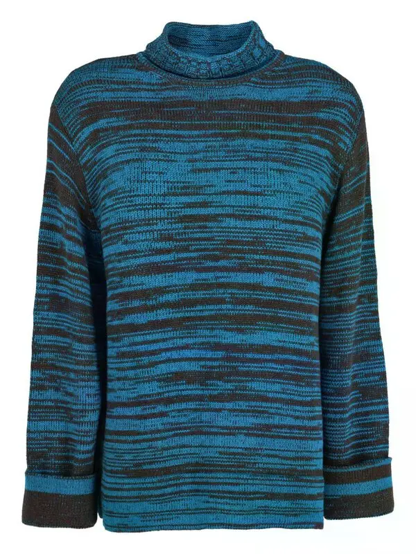 Kenzo Striped Roll-neck Sweater