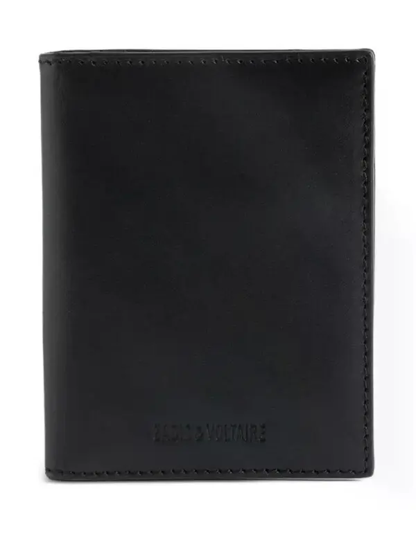 Zadig&Voltaire Zv Leather Card Holder - Black