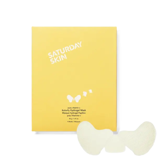 SATURDAY SKIN Yuzu Vitamin C Butterfly Hydrogel Mask - One-color