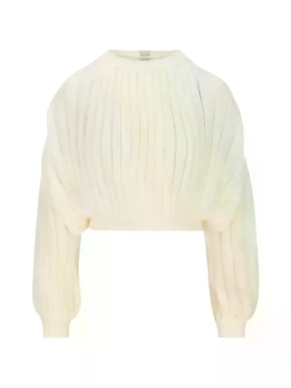 Loewe Balloon-sleeve Sweater - Neutrals