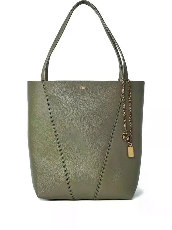 Chloé Spin Pebble-grain Tote