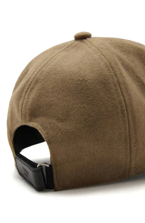 Mango Wool-blend Baseball Cap - Medium Brown
