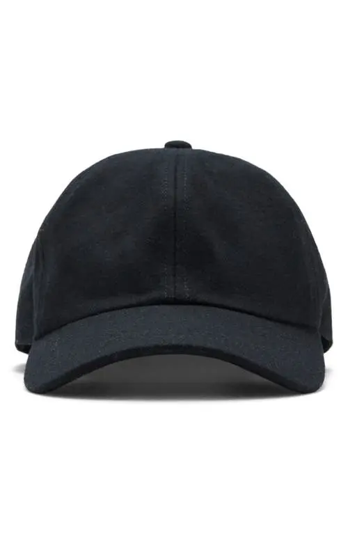 Mango Wool-blend Baseball Cap - Navy