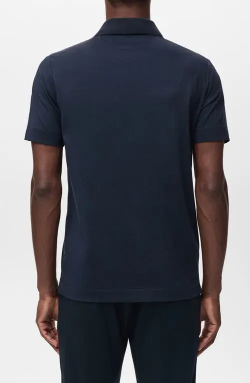 Mango Slim Fit Thermolite® Polo - Navy