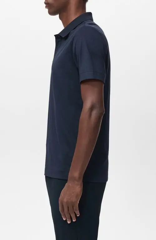 Mango Slim Fit Thermolite® Polo - Navy