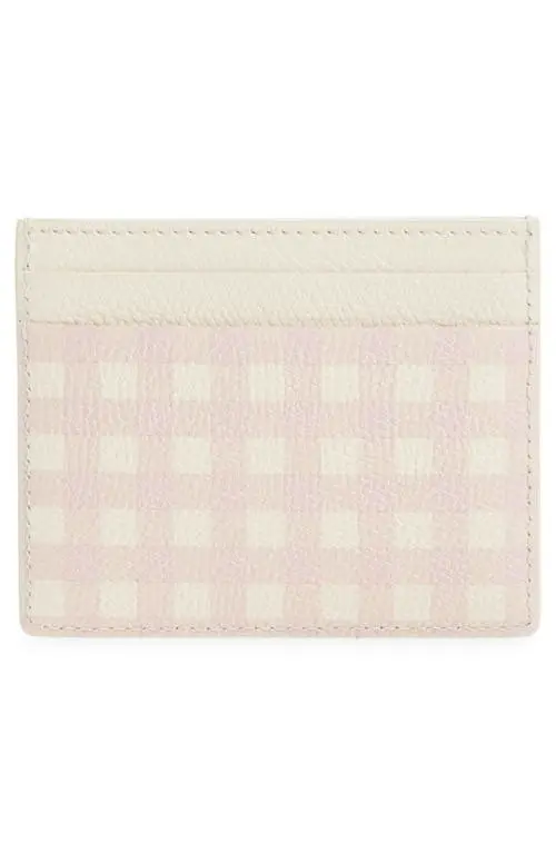 Valentino Garavani Vlogo Signature Le Chat De La Maison Leather Card Case - Ivory/multi