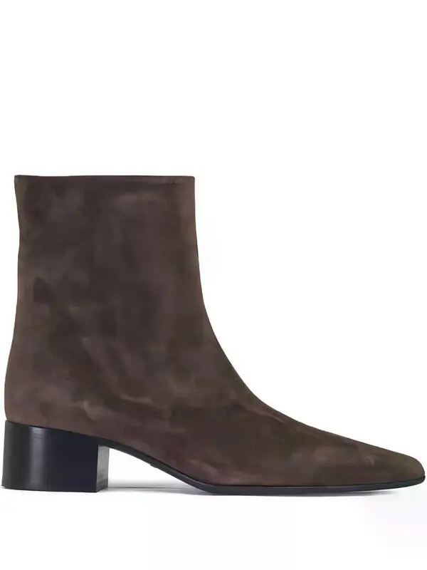 Khaite Andee Pointed Boots - Brown