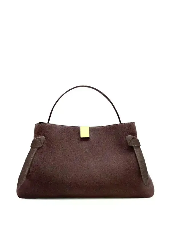 Yuzefi Gyoza Suede Tote - Brown
