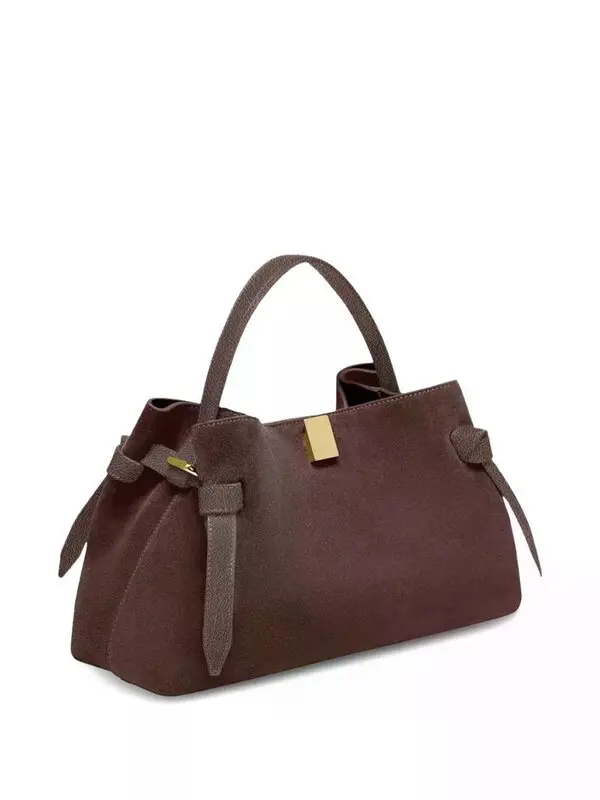 Yuzefi Gyoza Suede Tote - Brown