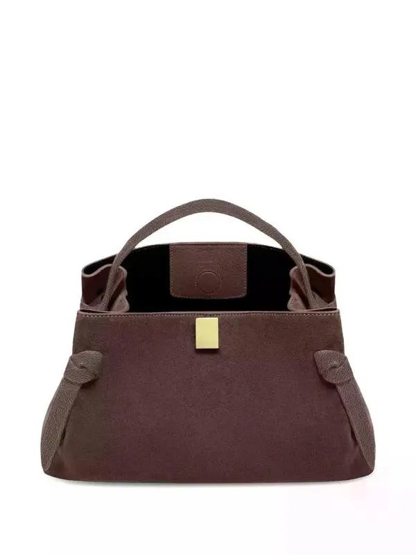 Yuzefi Gyoza Suede Tote - Brown
